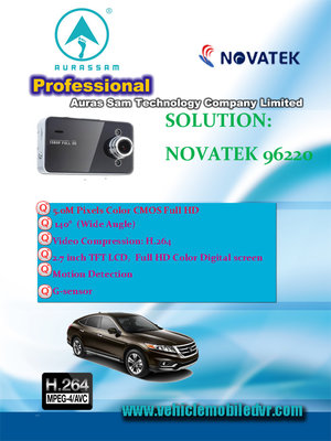 Automobile Black Box DVR 140 Degree Angle - HD Car DVR Camera Recorder Motion detection