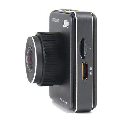Vehicle Black Box DVR T-Flash card 16GB~32GB with 8 languages and 5.0M CMOS Sensor