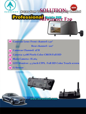 Vehicle Black Box DVR Full HD Car DVR 140° OV9712 HD Lens