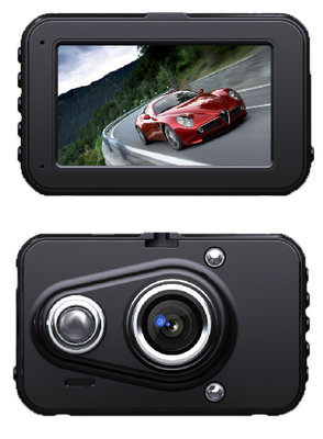 Vehicle Black Box DVR 2.7 Inch TFT LCD , Full HD Color Digital screen