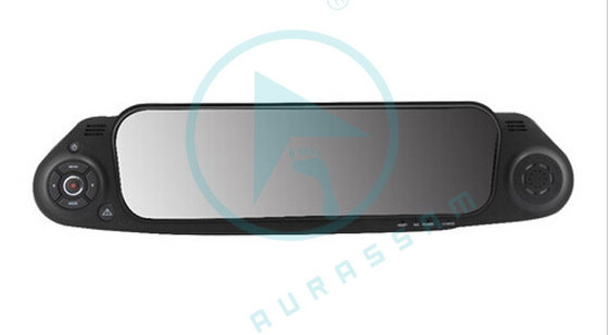 Dual lens Car Rear View Mirror Camera Recorder DVR 4.3' TFT LCD HD 1280x720P Rear View Camera 720 x 480P with G-sensor