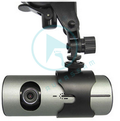 1.3 M Pixels Color CMOS Full HD  2 Channel Car Black Box  GPS Function