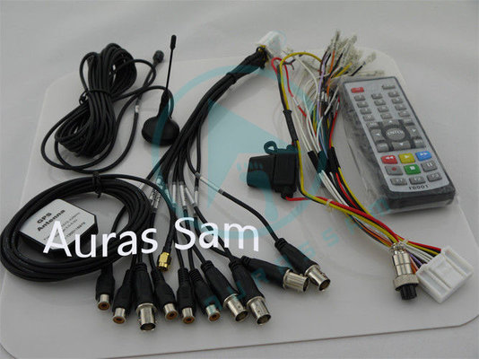 G-Sensor H.264 Wireless Vehicle 4 CH Mobile DVR Realtime Monitoring