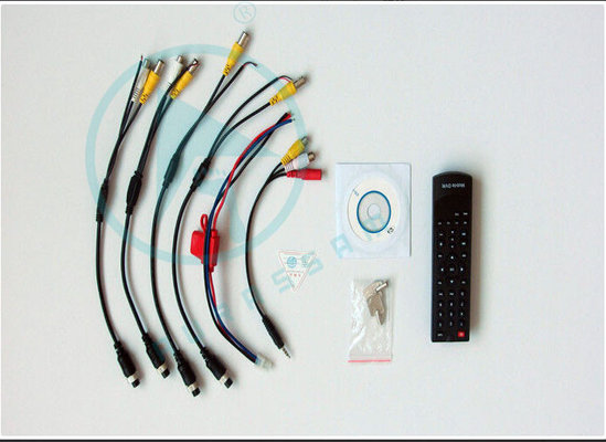 H.264 4 channel 3G Mobile DVR Standalone 6 - 48V SD Card Basic Version