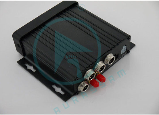 Realtime 3G Mobile 4 CH DVR With GPS Tracking Support 32G , 64GB Max