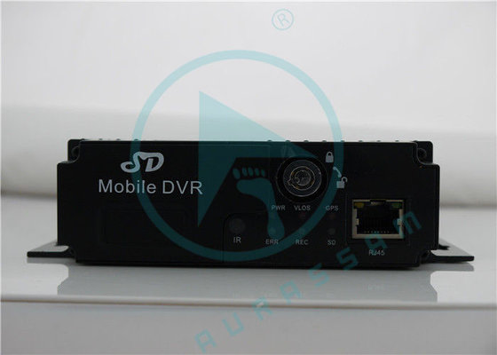 SD Card 4 Channel Mobile DVR Recording MDVR , Car Mobile DVR