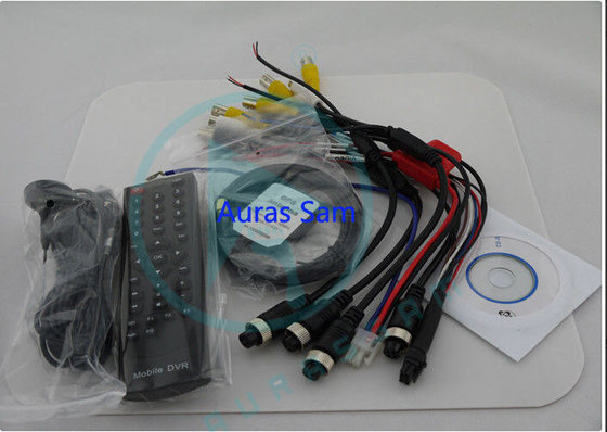 Iphone Mac Android 3 SD card Mobile DVR , 4 Channel Mobile DVR For Bus / Ship / Tanker