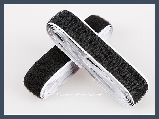 High quality double-side glue hook and loop velcro,blending