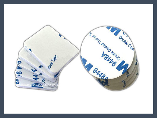 Hot sale 3M back glue punching hook and loop velcro