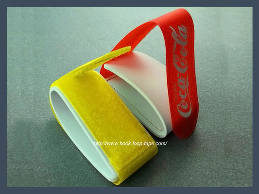Snowboarding velcro fixed belt hook and loop fastener