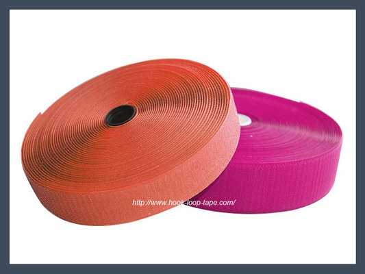 product show 40%nylon 60%polyester blended hook and loop velcro,colours
