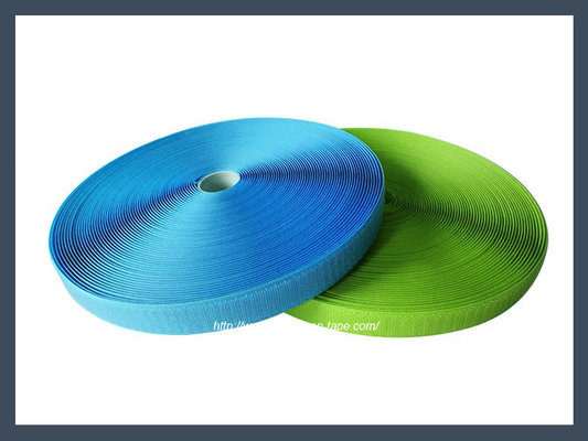 cheap wholesale 70%nylon 30%polyester blended hook and loop velcro strap,colours
