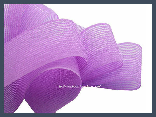 New design hot selling hair band hook & loop velcro, purple