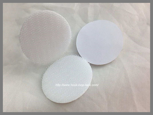 narrow velcro Woven Nylon Hook And Loop Coins Die Cut Adhesive Backed Hook Loop Dots Or Circles