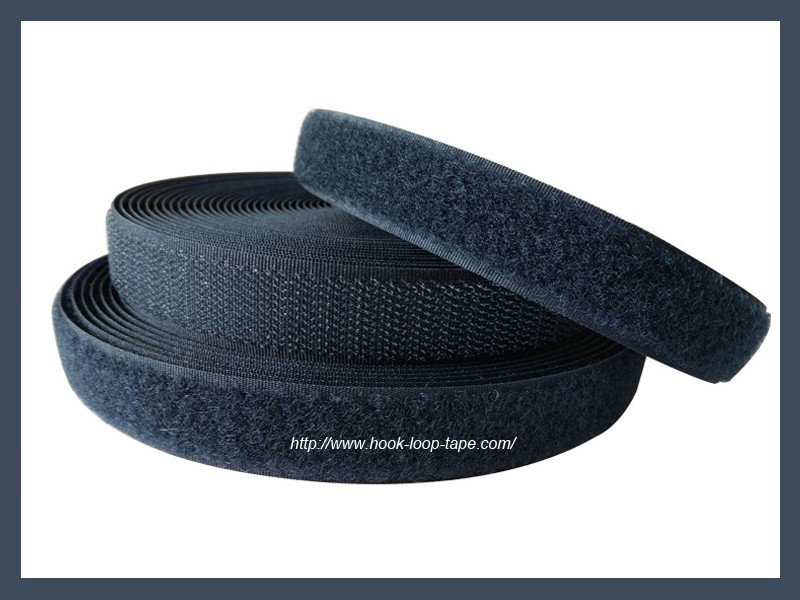 Custom colors various nylon Hook and Loop velcro tape,black and white