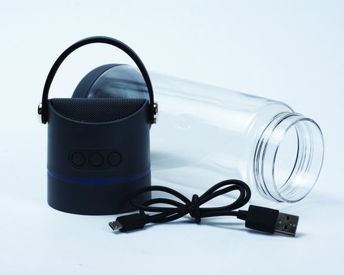 2 in 1 water bottle with bluetooth speaker,smart water bottle,220z,100% BPA free,outdoor water bottles supplier