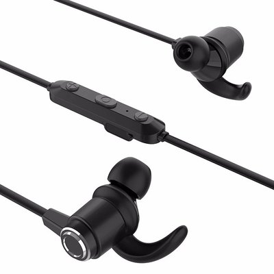 Hot selling fast-charging sports bluetooth earphones,magnetic wireless in-ear sports earphone with earhook supplier