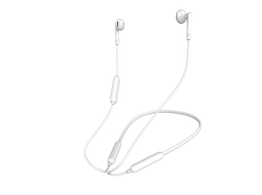 Hot neckband bluetooth wireless earphones,long playing time stereo sound bluetooth earphones with metal housing supplier