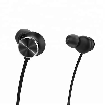 Hot sale thin neckband memory titanium bluetooth earphones,neckband sports bluetooth earphones with microphone supplier