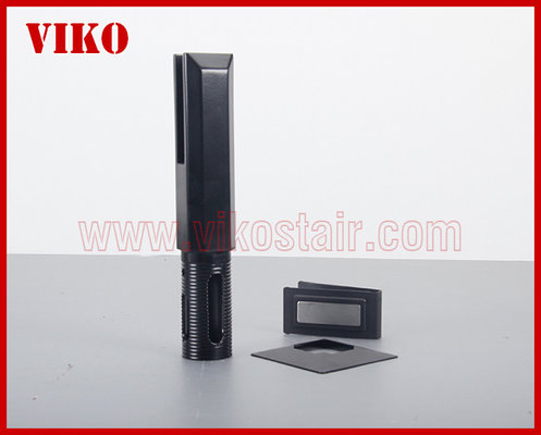 Glass Spigot VK62B Black Glass Spigot Square Design Swimming Pool Fence Tempered Glass 304 Stainless steel Satin