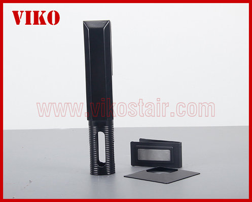 Glass Spigot VK62B Black Glass Spigot Square Design Swimming Pool Fence Tempered Glass 304 Stainless steel Satin