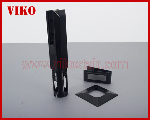 Glass Spigot VK62B Black Glass Spigot Square Design Swimming Pool Fence Tempered Glass 304 Stainless steel Satin