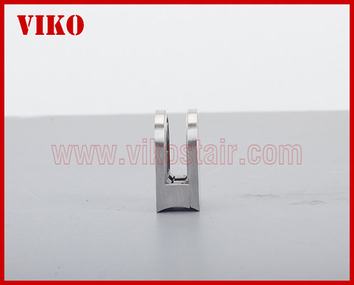 Glass D Clamp FlatVK65  D Clamp Flat Spigot Square Design Swimming Pool Fence Tempered Glass 304 Stainless steel Sati