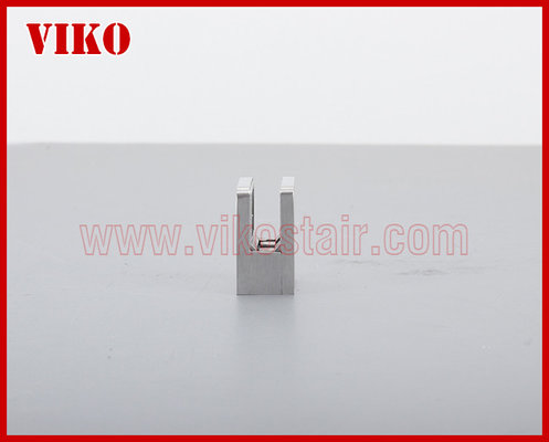Glass D Clamp FlatVK65  D Clamp Flat Spigot Square Design Swimming Pool Fence Tempered Glass 304 Stainless steel Sati