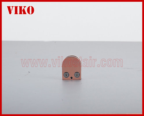 Glass D Clamp FlatVK65  D Clamp Flat Spigot Square Design Swimming Pool Fence Tempered Glass 304 Stainless steel Sati