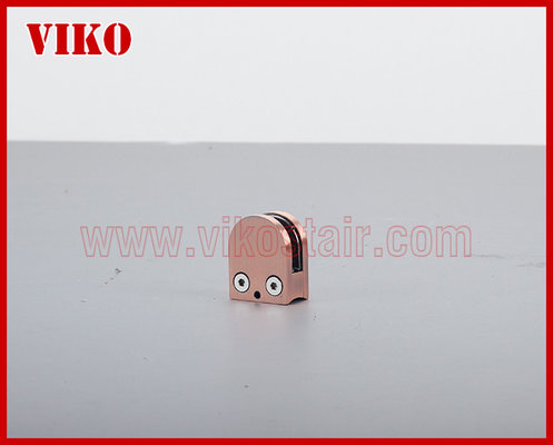 Glass D Clamp FlatVK65  D Clamp Flat Spigot Square Design Swimming Pool Fence Tempered Glass 304 Stainless steel Sati