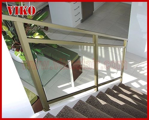 Glass Spigot For Glass Railing VH115SB 304 stainless steel Cap Handrail Glass Spigot Tempered glass UChannel RailingClea