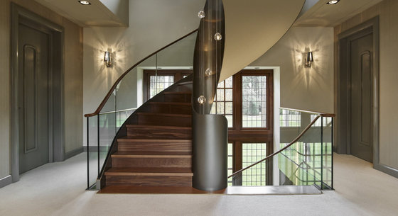 Curved Staircase Guangzhou Manufacturer Large Project in Australia Sydney