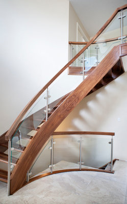 Curved Staircase Guangzhou Manufacturer Large Project in Australia Sydney