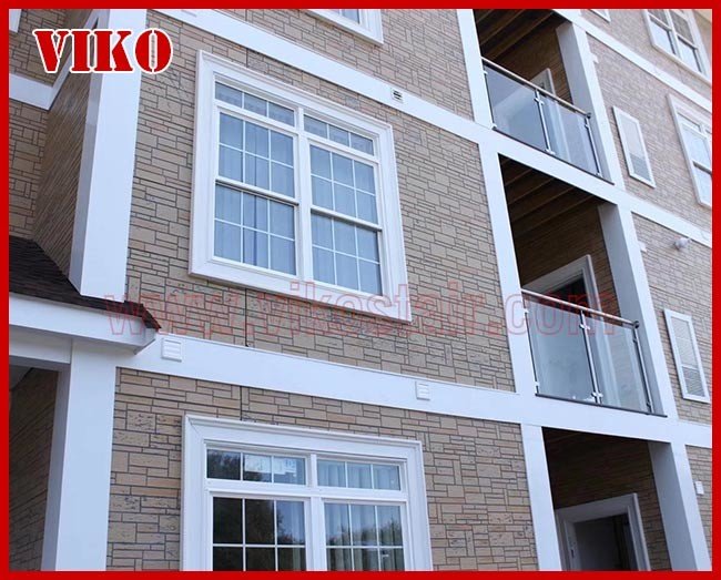 Glass Spigot For Glass Railing VH104SB Cap Handrail 304 stainless steel Glass Spigot Tempered glass RailingUChannel Clea