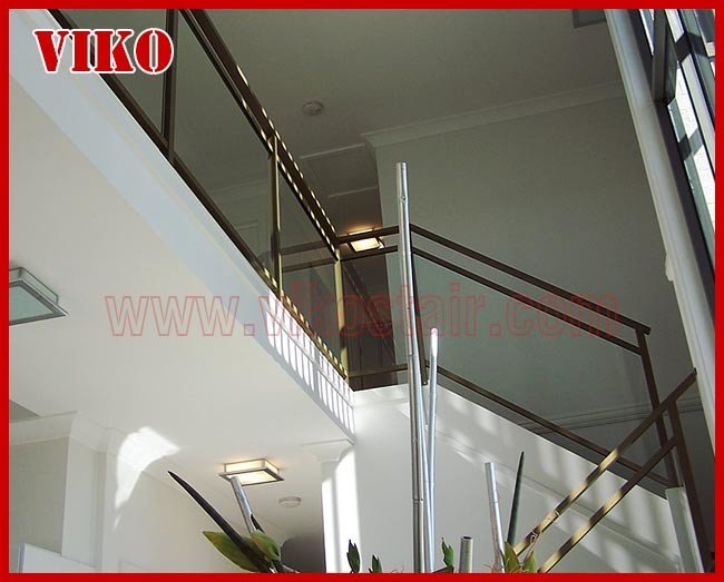 Glass Spigot For Glass Railing VH115SB 304 stainless steel Cap Handrail Glass Spigot Tempered glass UChannel RailingClea