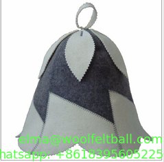 China wool felt sauna hat supplier
