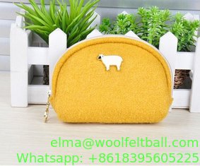 China factory price high quality lovely felt coin wallet/coin purse supplier