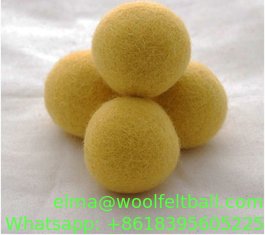 China china factory Colored Pure Genuine  6-Pack XL 100% Wool Dryer Balls supplier
