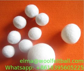 China china factory Colored Pure Genuine  6-Pack XL 100% Wool Dryer Balls supplier