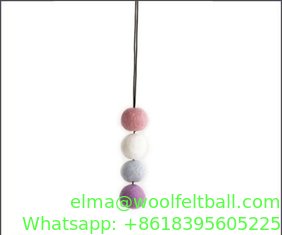 China china factory Colored Pure Genuine 100% Wool Felt Dryer Ball Nepal Felt Balls supplier