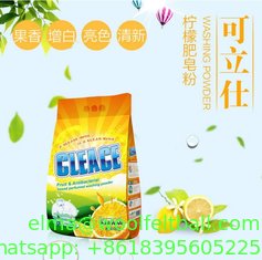 China lemon perfume laundry detergent powder cleaning detergent washing powder supplier