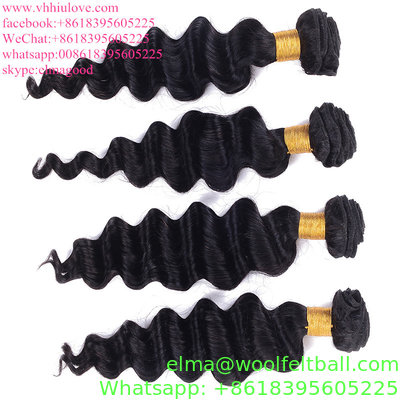 Machine double wholesale virgin hair loose wave supplier