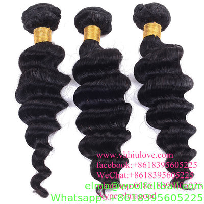 Machine double wholesale virgin hair loose wave supplier