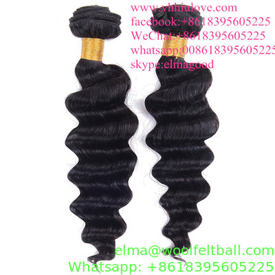 Machine double wholesale virgin hair loose wave supplier