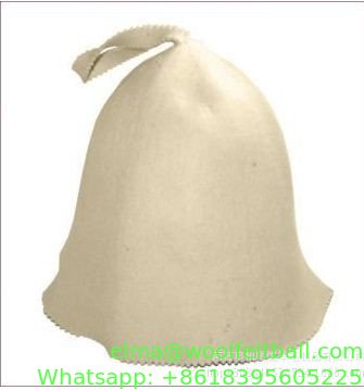 good quality factory price newest design 100% wool felt sauna hat supplier