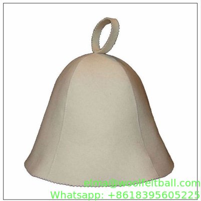 good quality factory price newest design 100% wool felt sauna hat supplier