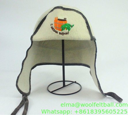 wool felt sauna hat supplier