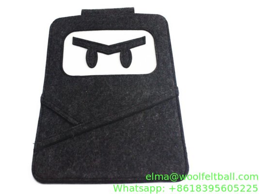 hot items customized Felt Laptop Sleeve with leather bulk buy from China supplier