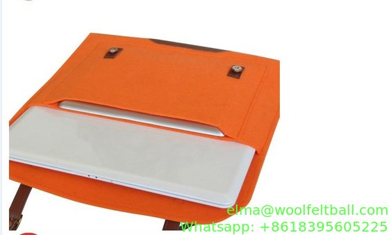 top quality factory price felt laptop sleeve with leather handle supplier