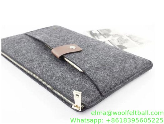 2016  new style cheapest customized felt laptop sleeves cases supplier
